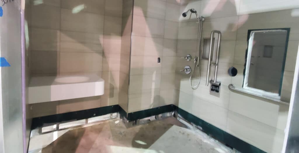 Modular Bathroom Pods | Penn State University Medical Center | Durapods